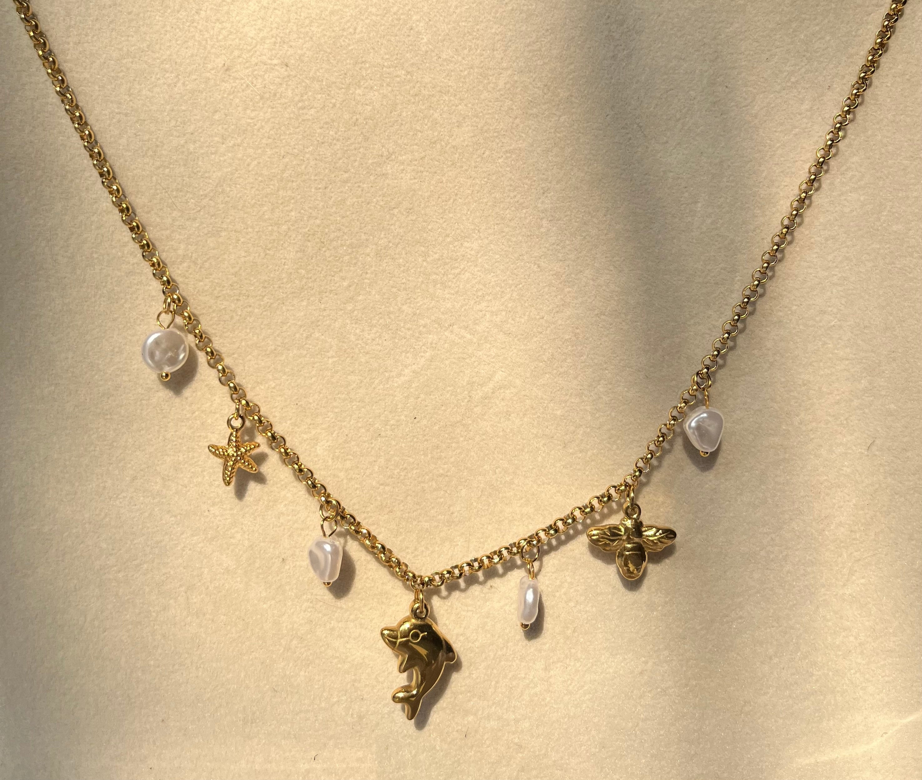 Frosted Necklace – Miss Scrunchie